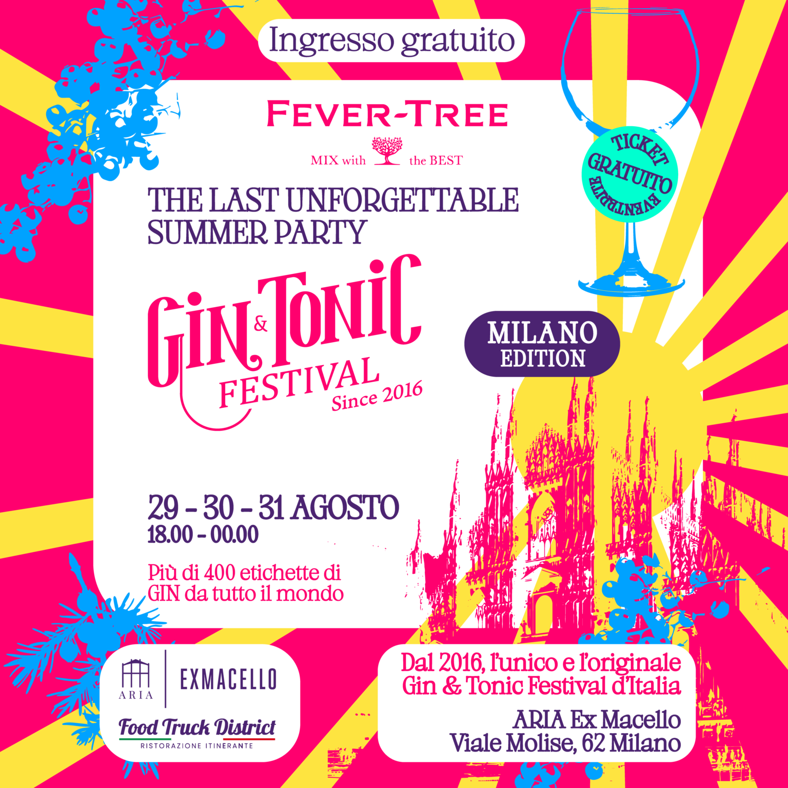 Gin & Tonic Festival: 6 gin assolutamente da provare